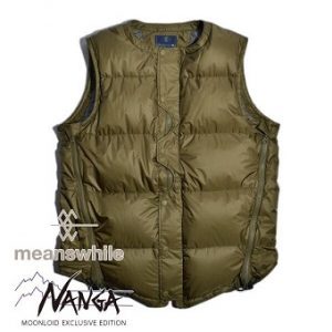 【NANGA WHITE LABEL MOONLOID EXCLUSIVE EDITION at ST&DARD MADE. 】meanswhile ダウンベスト | ST&DARD MADE ...